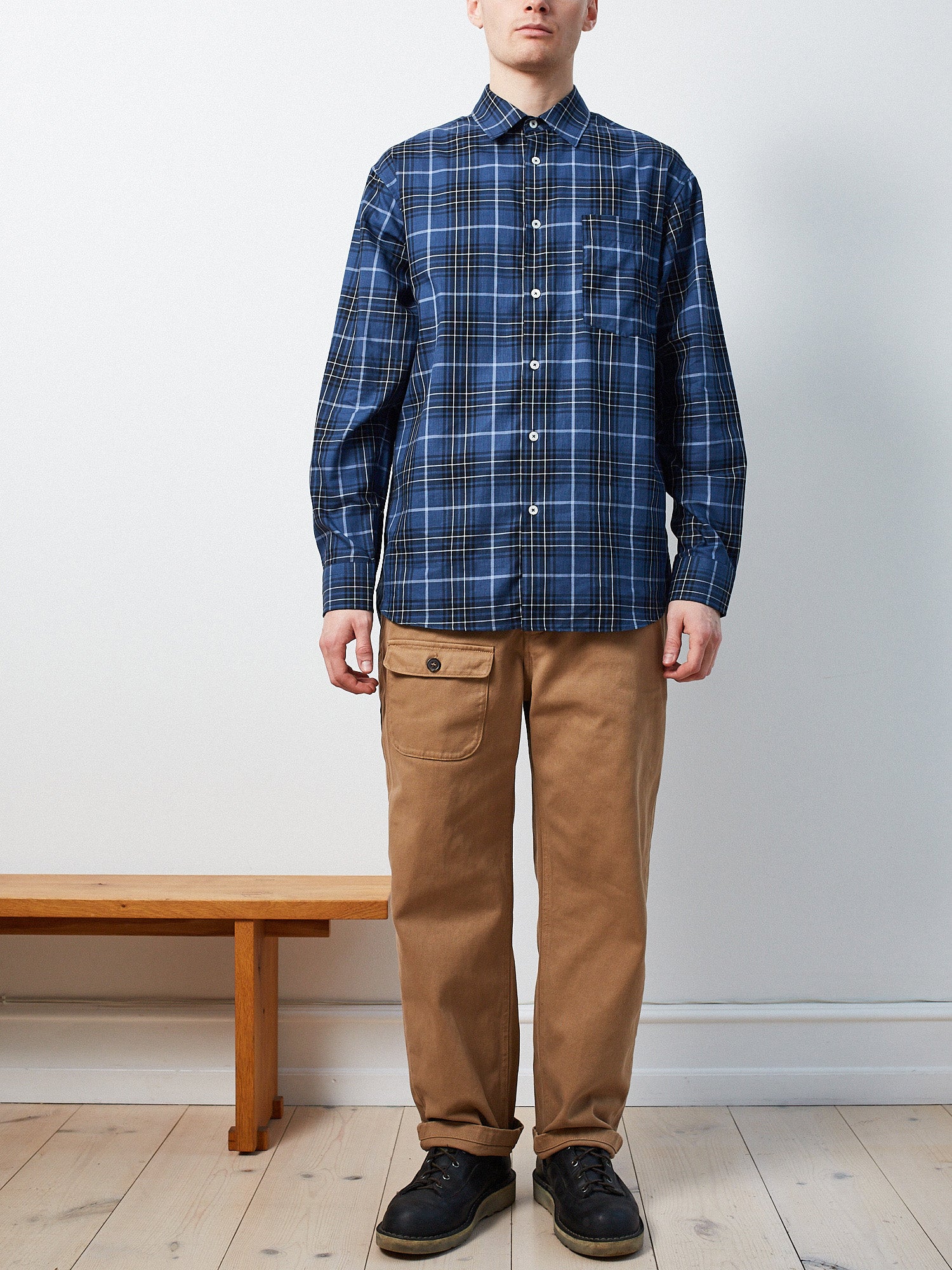 VE Clean Shirt IT - Blue Check – Victory Essentials